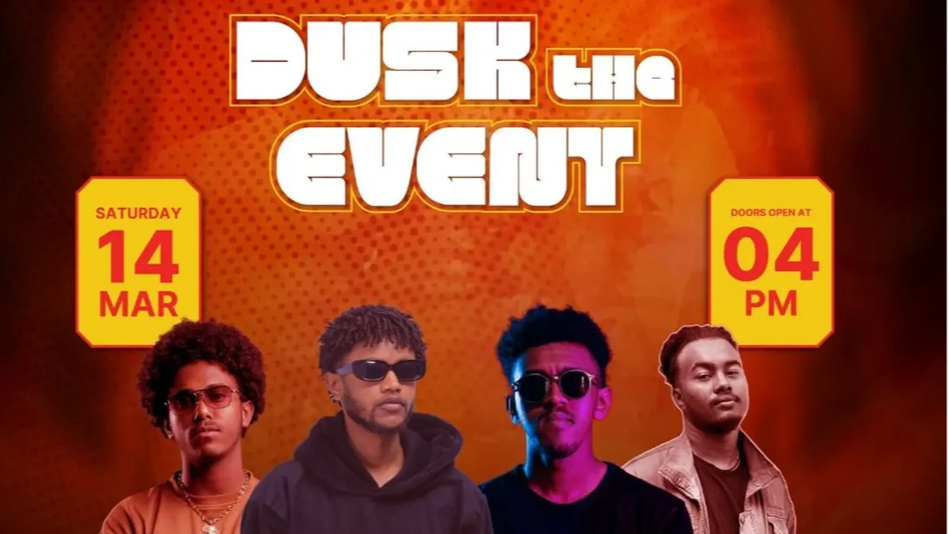Dusk the Event At Dusk Addis | Mar 14, 2026 | Events in Addis Ababa